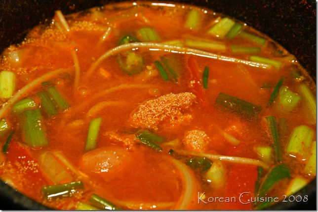 Korean Cuisine: Al Tang - Fish Egg Soup - (알탕)